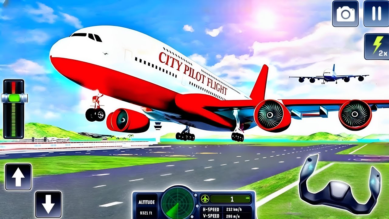 Airplane Flight Simulator 3D - Emergency Landing Boeing 777, Rescue ...