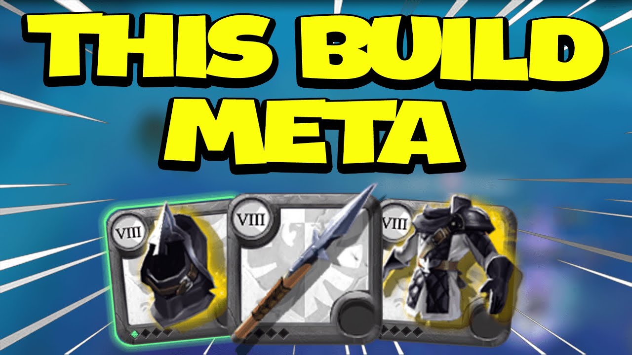 THIS BUILD META !!! DESTROY EVERYONE 1H SPEAR BEST BUILD ( Albion ...