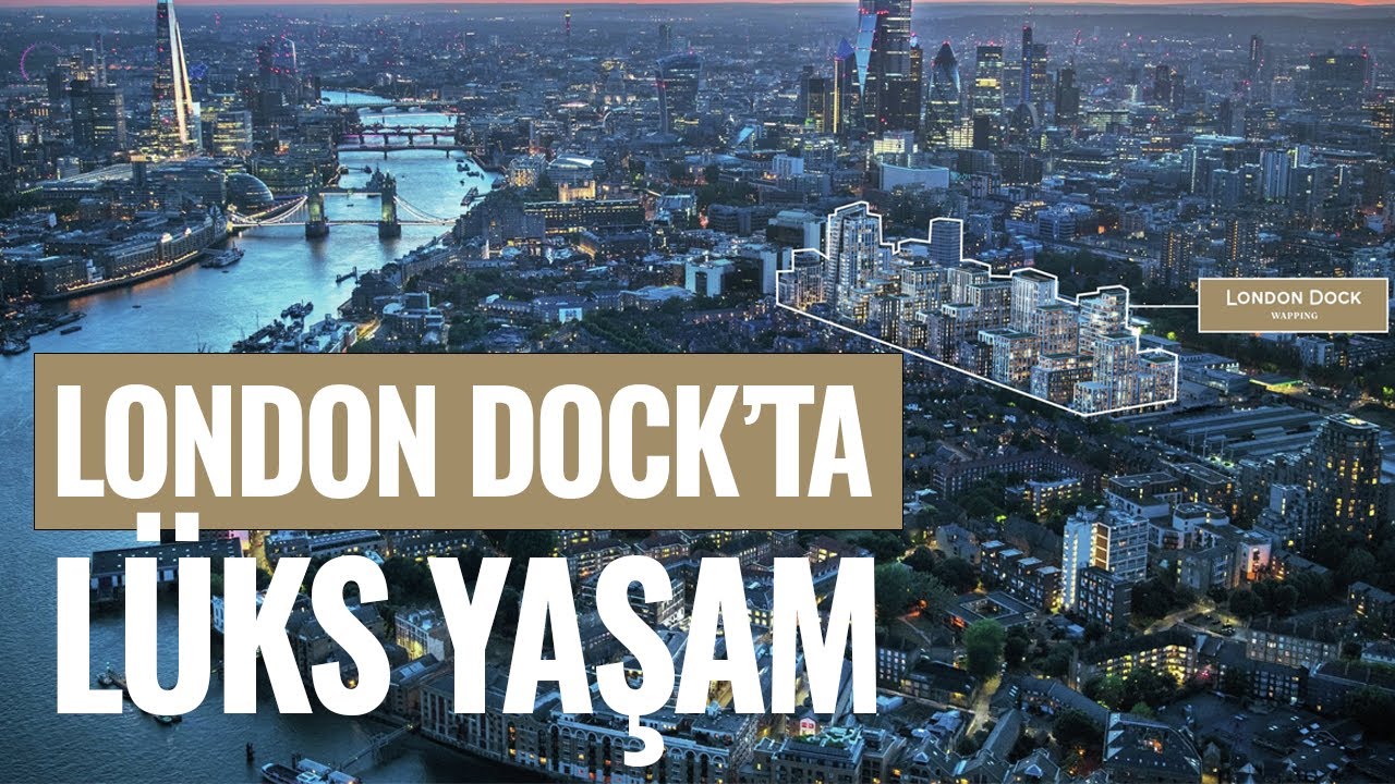 Londra'da Eşsiz Bir Yaşam: Jade Wharf, London Dock - YouTube
