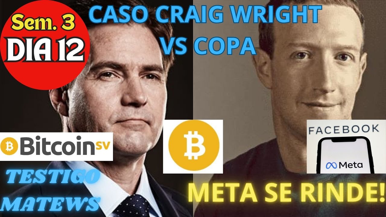 CRAIG WRIGH VS COPA BITCOIN FACE BOOK META RENUNCIA ALA DEMANDA OFICIAL ...