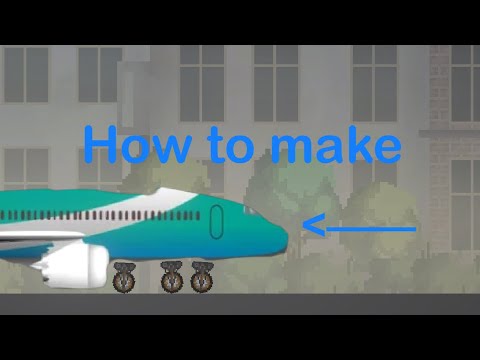 How to make planes in melon sandbox - YouTube