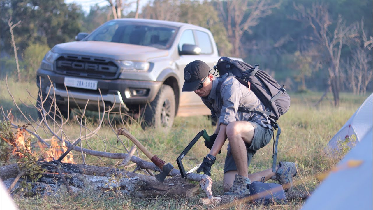 ចៅមាណព ជិះឡានបោះតង់ Experience Ford Ranger Raptor Car camping trip ...