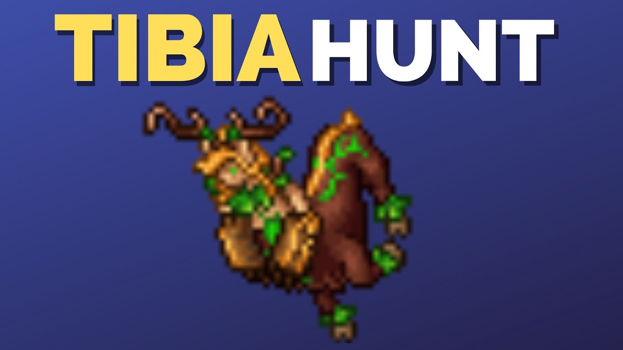 Tibia Hunt Forest Fury - YouTube