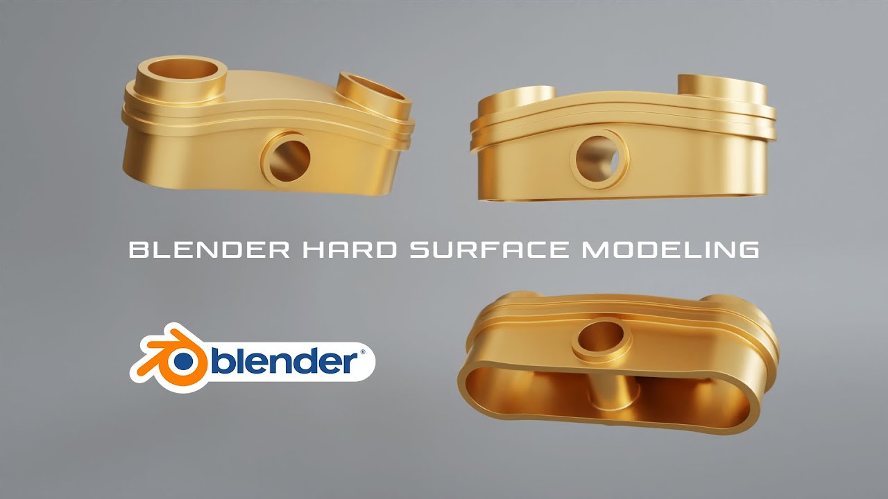 Blender Hard Surface Modeling | Make It Easy | Part 1| Blender Tutorial ...