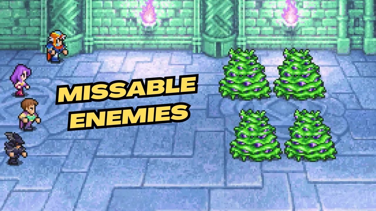 All 12 missable enemies in Final Fantasy II Pixel Remaster - YouTube