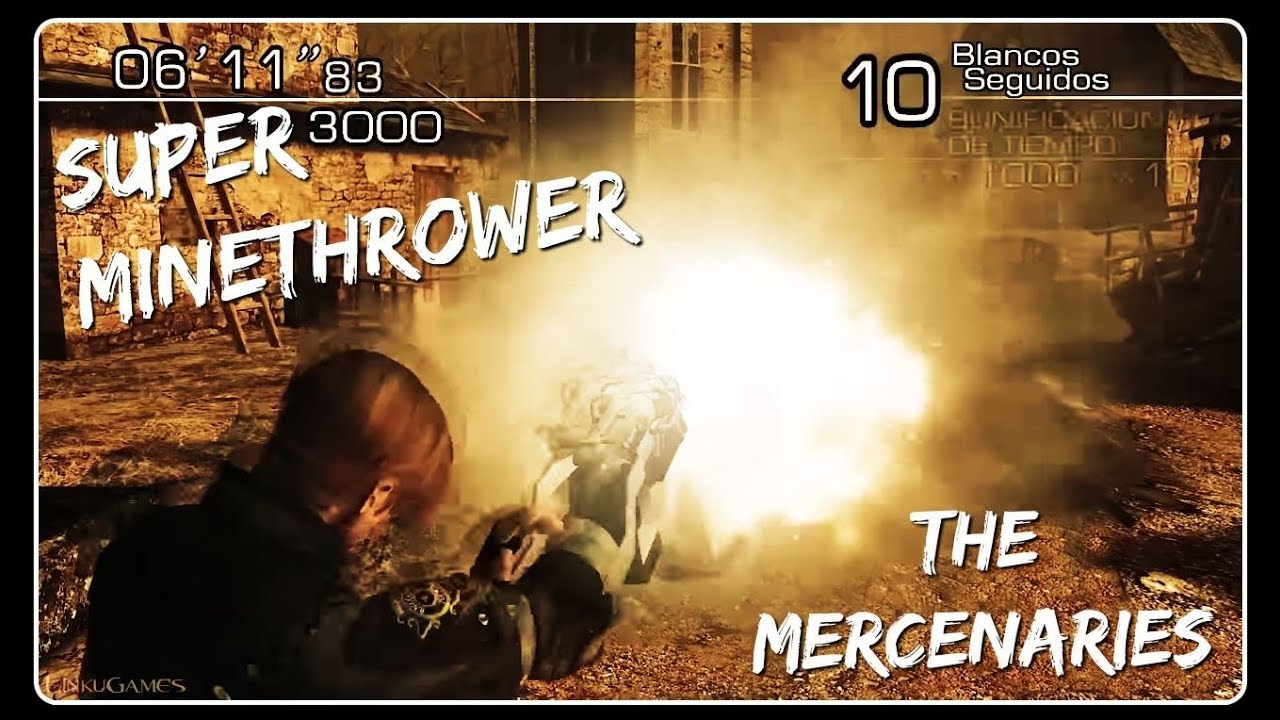 SUPER MINE THROWER | THE MERCENARIES | VILLAGE | Resident Evil 4 UHD ...