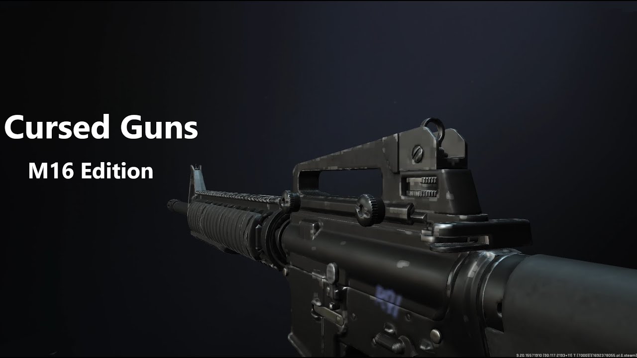 Cursed Guns | M16 Edition - YouTube