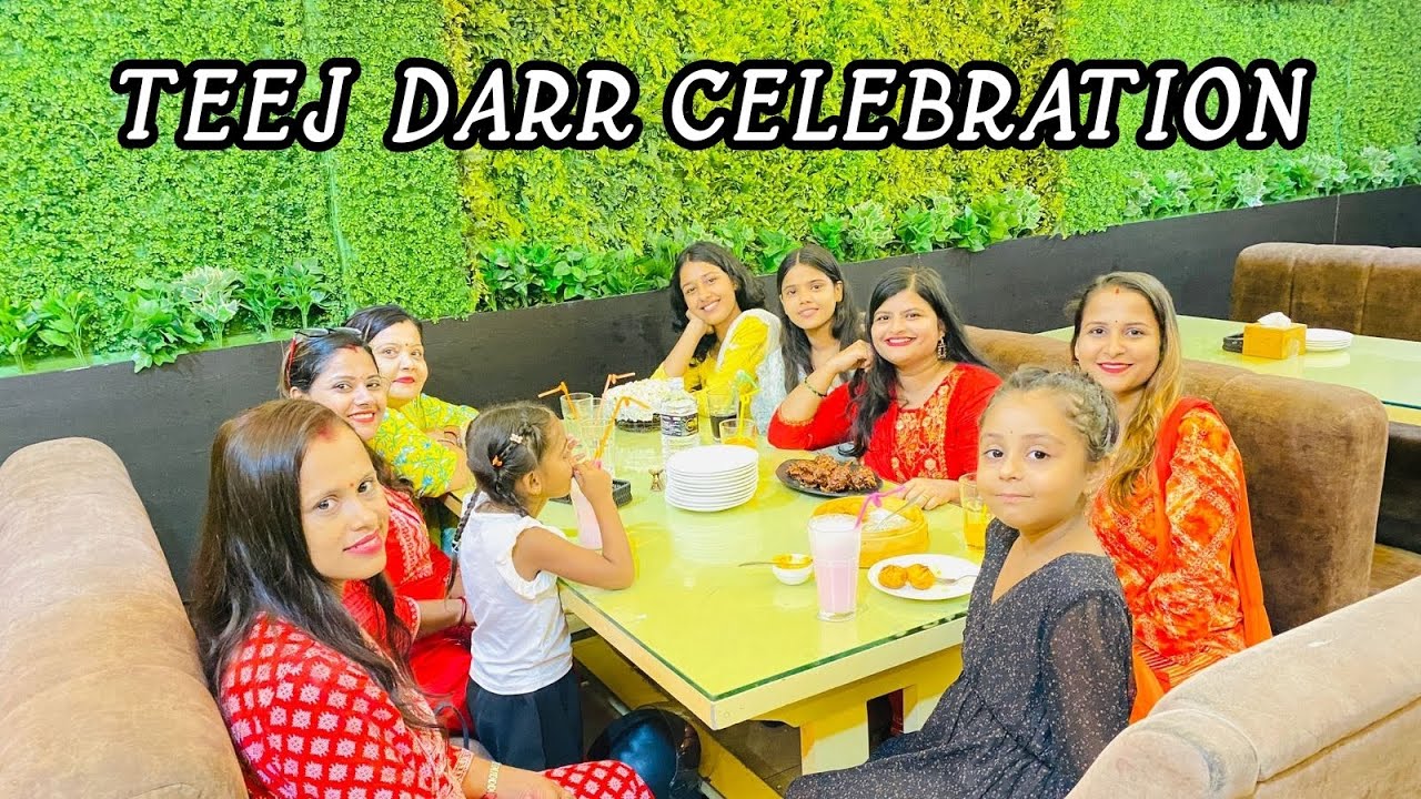 Teej Darr Ramailo With DidiBaini ♥️ #ankita #nepal #teej #familyvlog ...