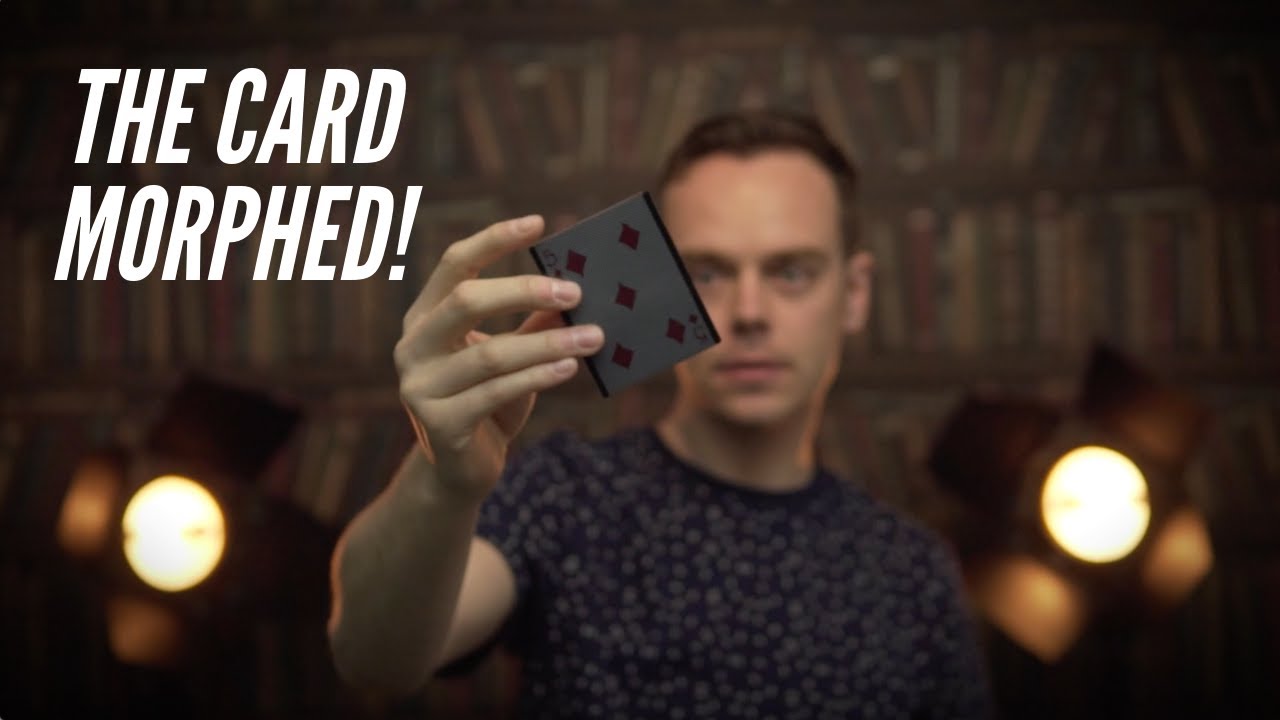 Watch a Playing Card MORPH into a Different One | Jamie Docherty ...