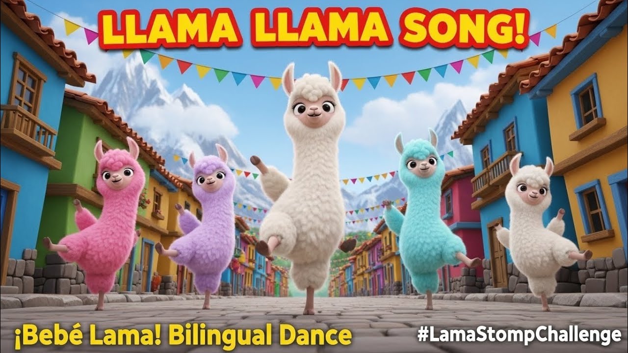 Llama Llama Song & Dance! ¡Bebé Llama! Bilingual Spanish & English ...