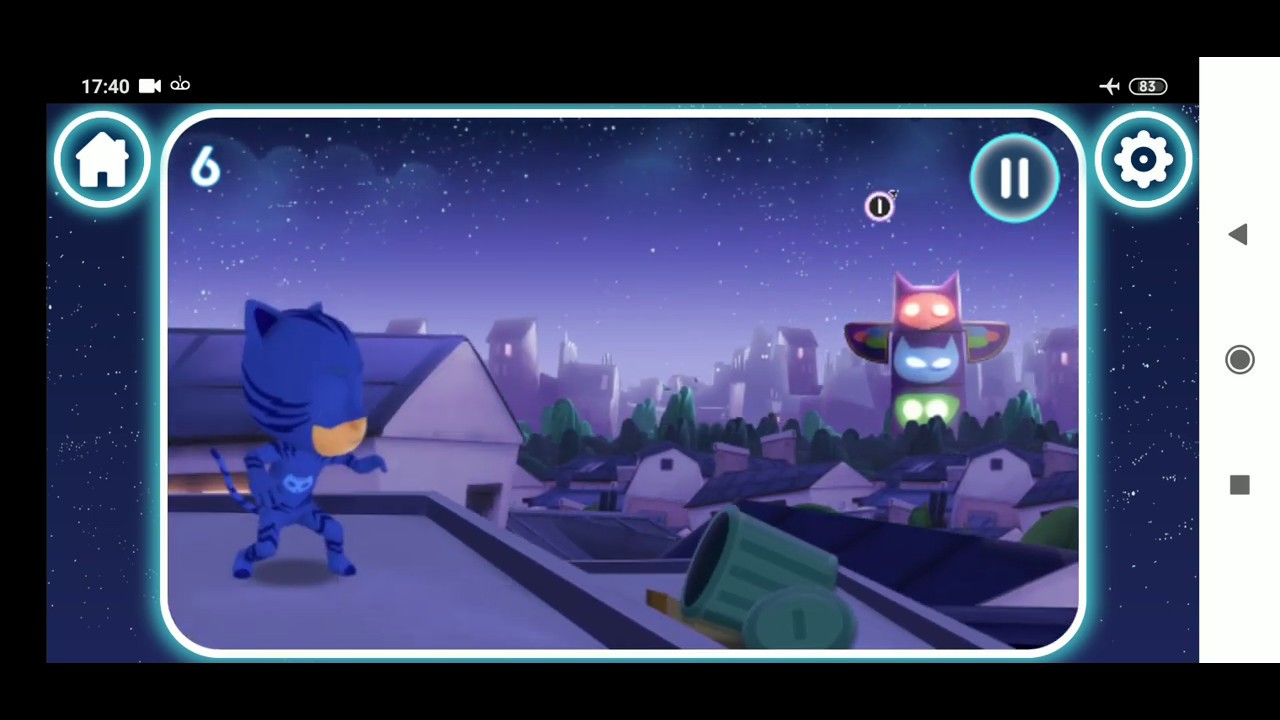 PJ Masks gameplay Android heróis de pijamas JOGOS 3D - YouTube