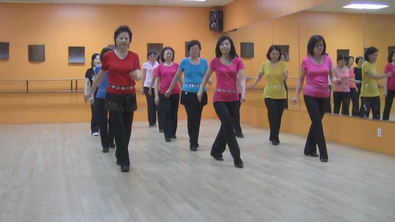 Bite The Dust - Line Dance (Dance & Teach in English & 中文) - YouTube