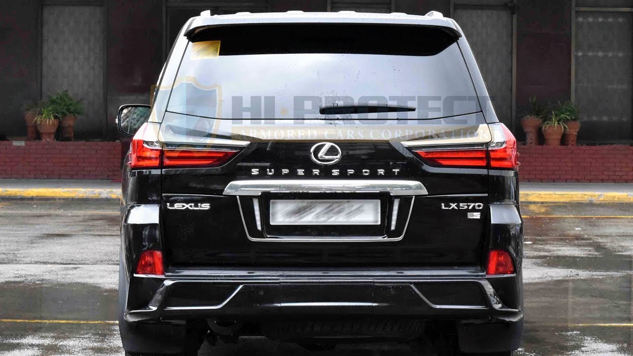 Lexus LX570 Super Sport Bulletproof Armored Car - YouTube