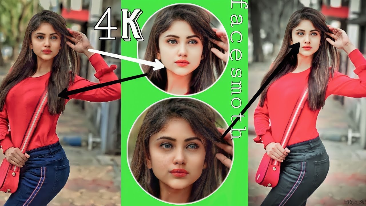 4K photo editing girl like comment share view #youtube_#share # ...