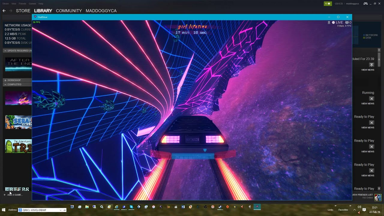 OutDrive, Steam Release, Game PLay - YouTube