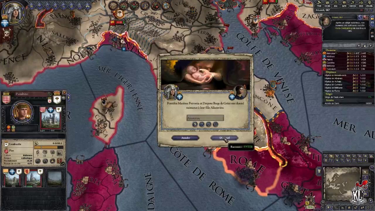 CK2 - SPQR, par Jupiter ! - Episode 40 - YouTube