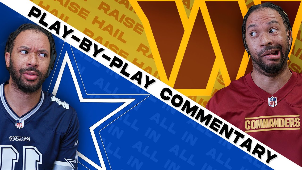 Cowboys vs. Commanders Live Play by Play & Reaction | Vertical - YouTube