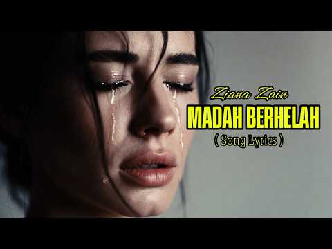MADAH BERHELAH - ZIANA ZAIN ‼️(LYRICS LAGU) #madahberhelah #zianazain #coversong