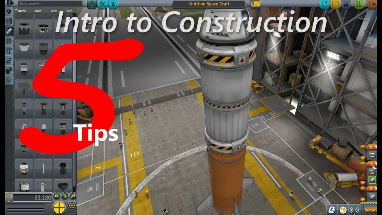 KSP 5 Tips, Intro to Construction - YouTube