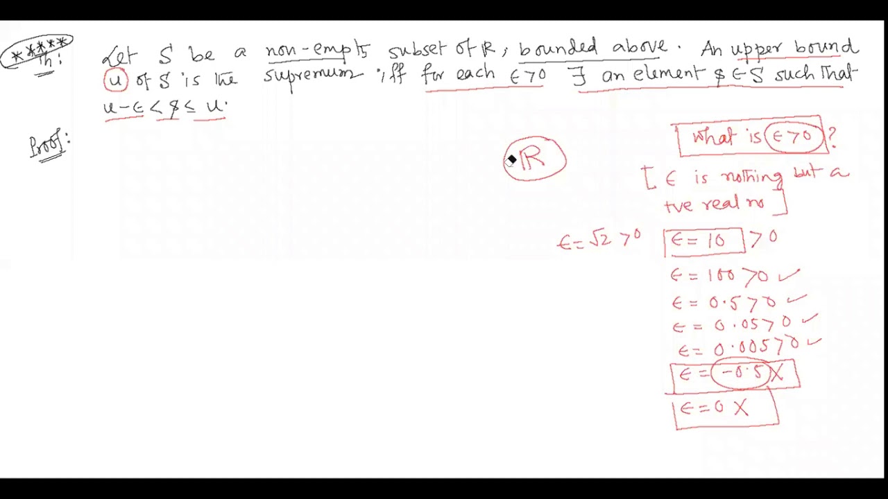 Lecture 2 || Completeness property of R || Real Analysis || In Bengali ...