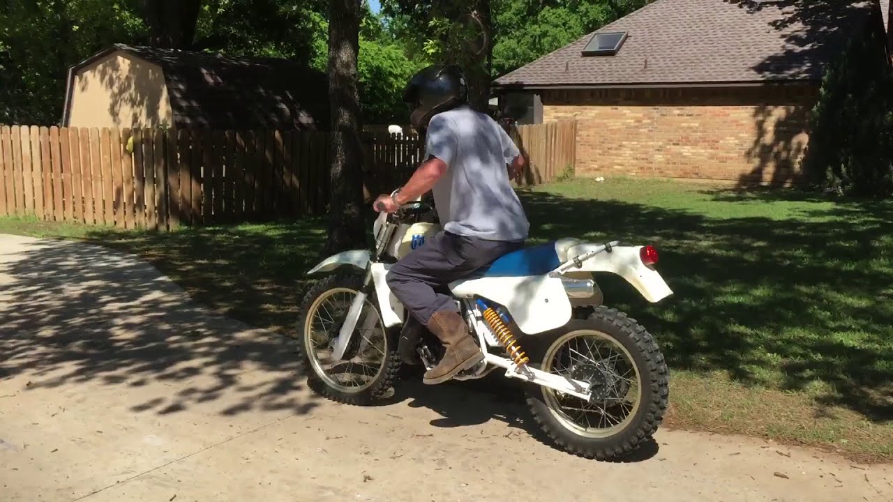 1984 Husqvarna WR 400 LC restoration. - YouTube
