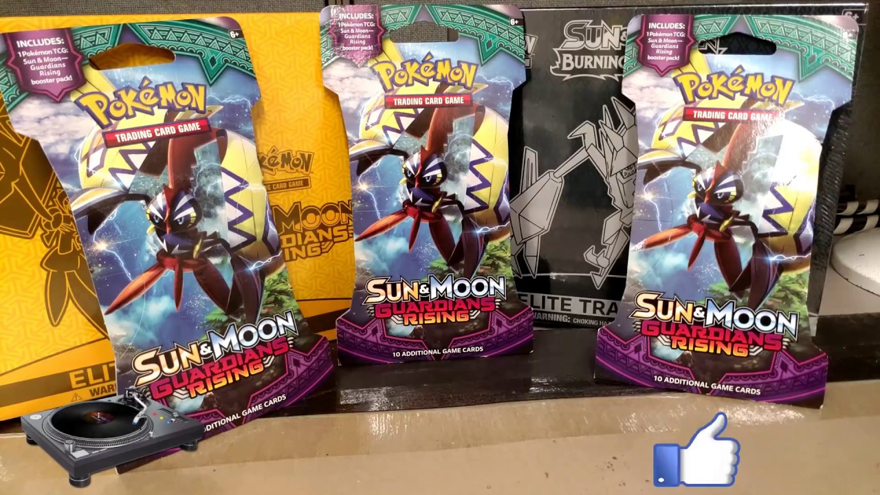 3 Pokémon TCG Guardians Rising Opening! - YouTube