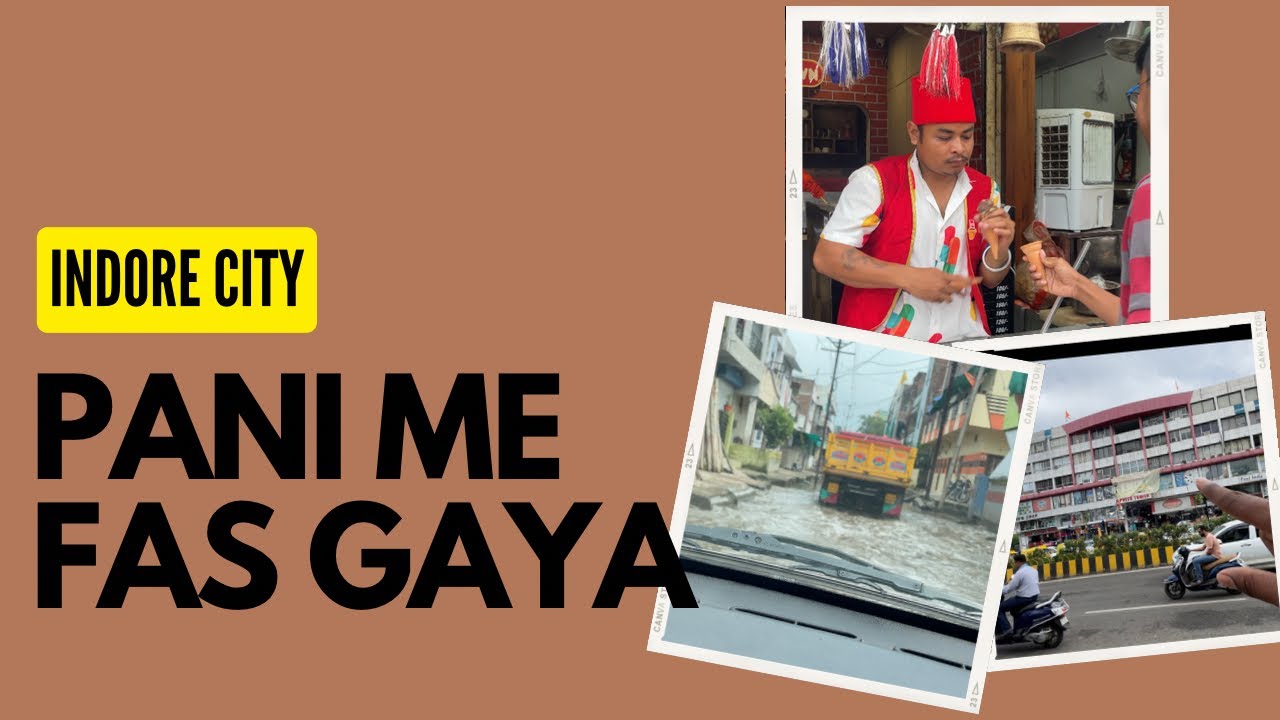 PANI ME FAS GAYA | FIRST DAY COLLEGE | INDORE APOLLO TOWER | VLOG 14 ...