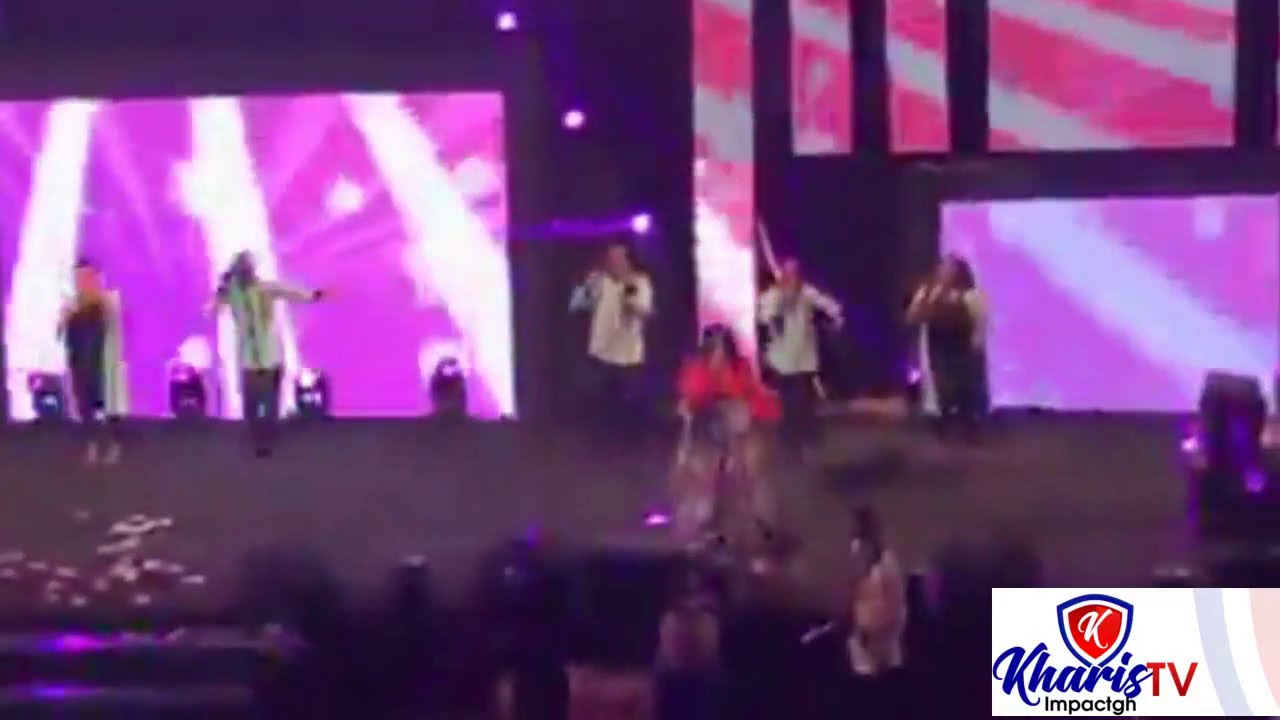 Bernice Offei and Hannah Marfor performing live at Women in worship ...