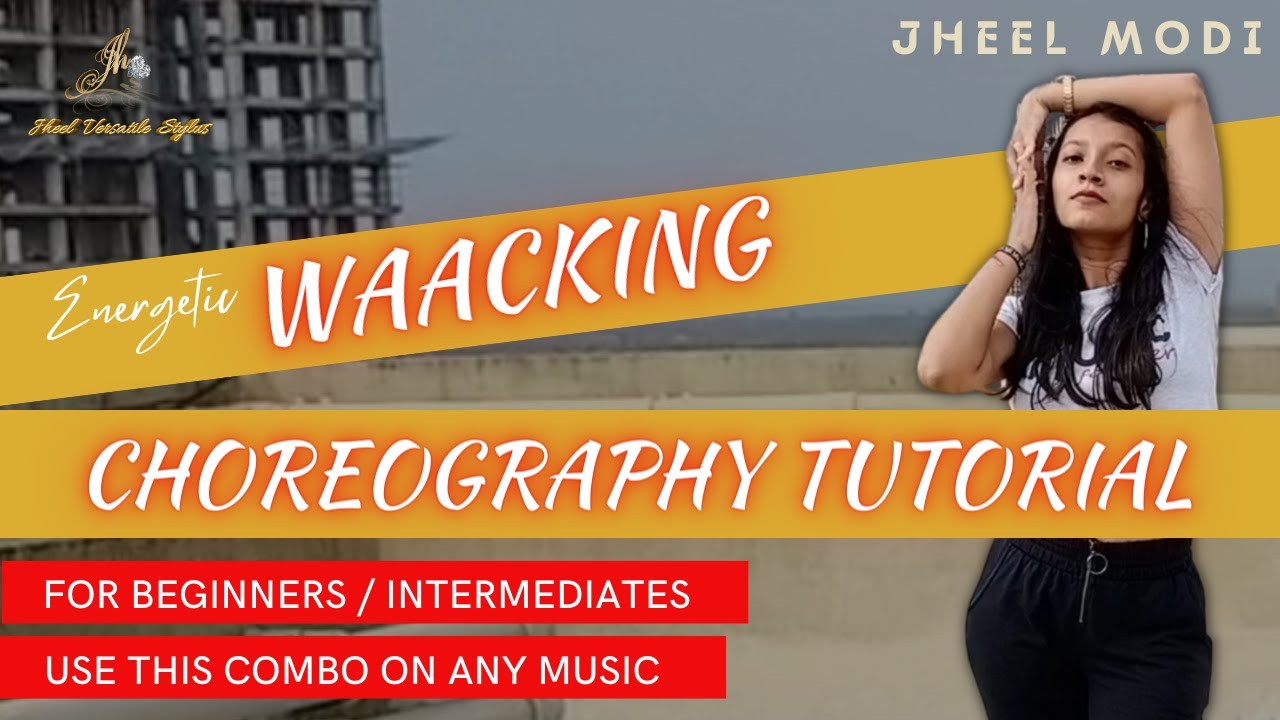 Waacking Choreography Tutorial | Learn Combo in just 20 mins | For Beginners / Intermediate ...