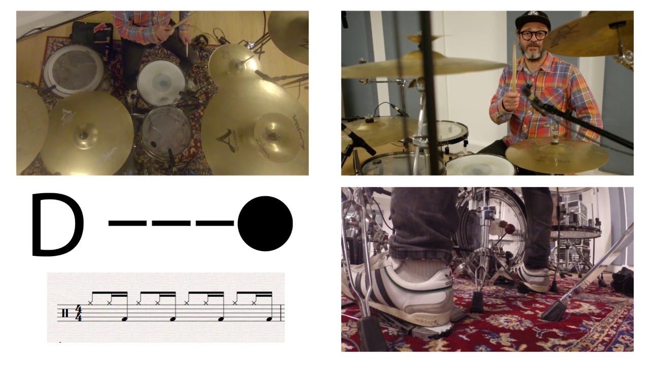 Drum Lesson - 4 positions of 16 notes - YouTube