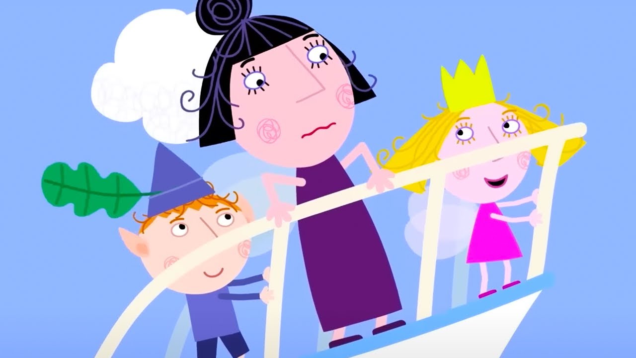 Ben and Holly's Little Kingdom | Nanny Plum is Sea Sick 🤢 Cartoons For ...