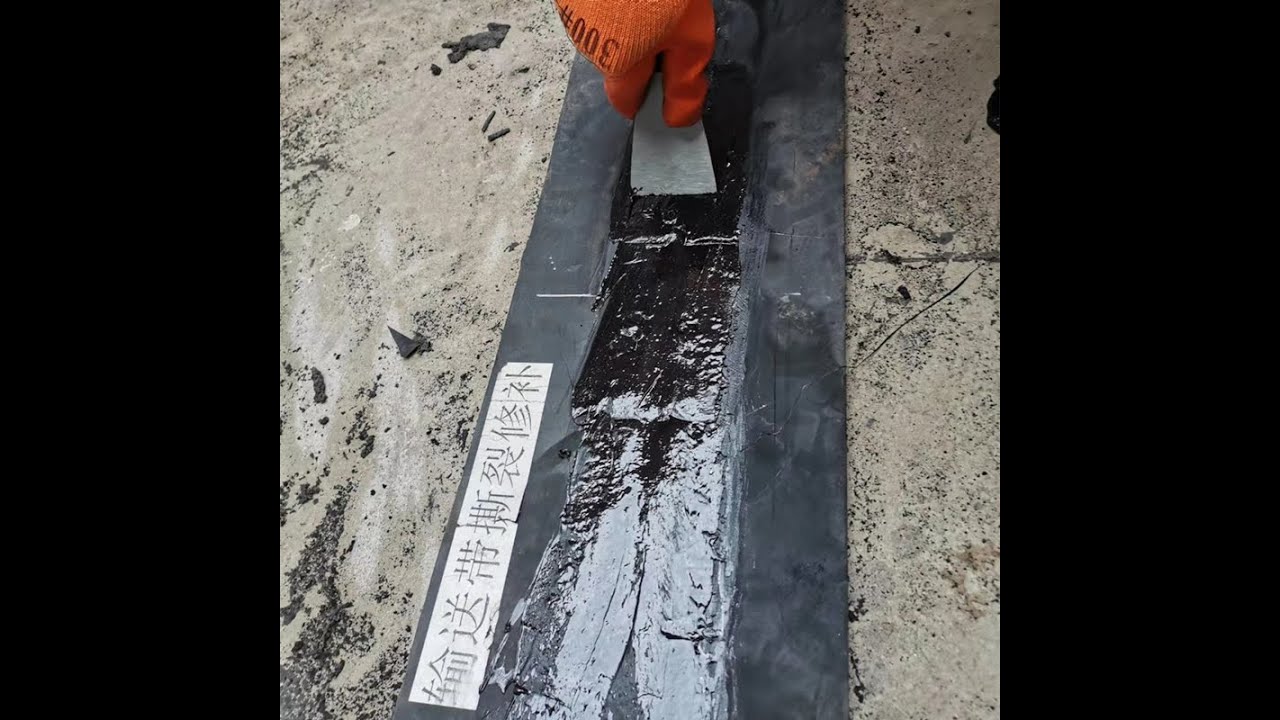 How to Repair Damaged Conveyor Belt|HAUYE1201 Hot conveyor belt Hot ...