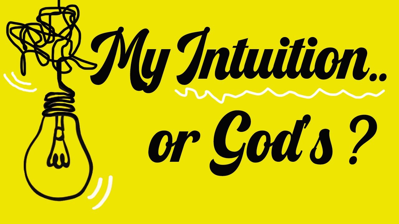 MY INTUITION OR GOD SPEAKING? | Hearing God's Voice - YouTube