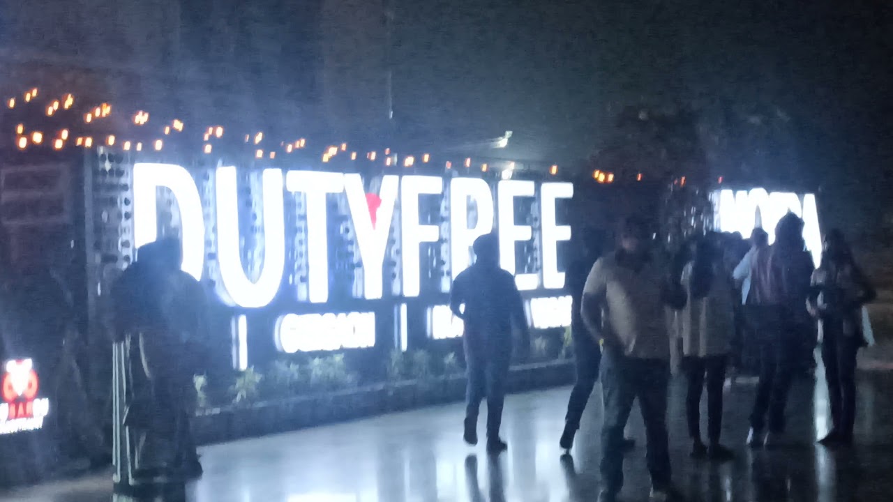 Noida sector 18 night view - YouTube