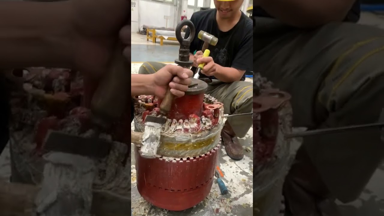 Rewinding generator dan exiter - YouTube