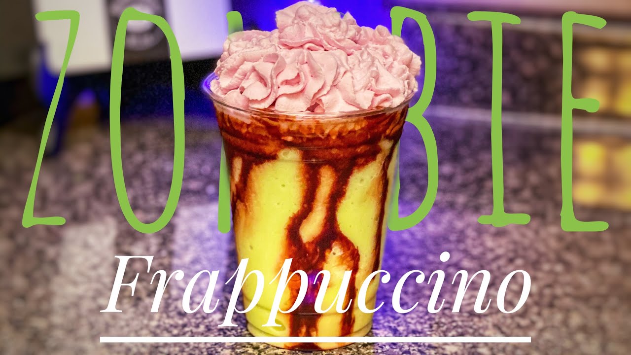 How to make a zombie Frappuccino - YouTube