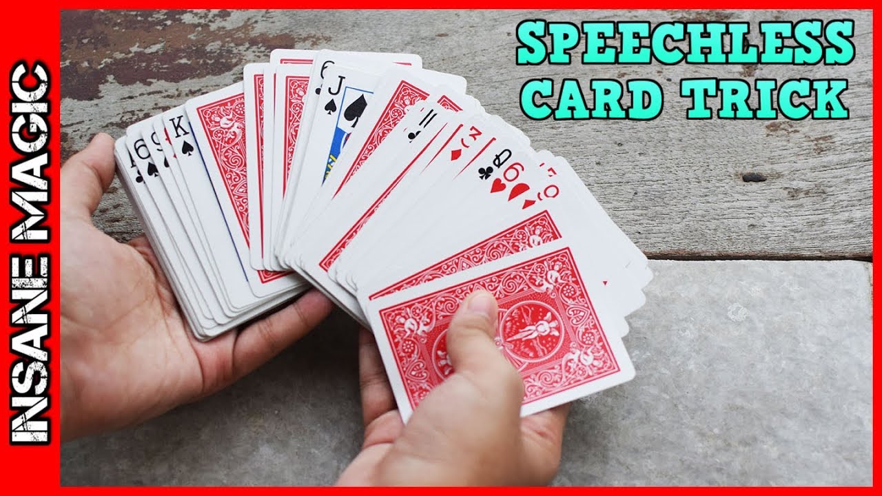 Amazing Visual Card Trick that will leave your spectators SPEECHLESS ...