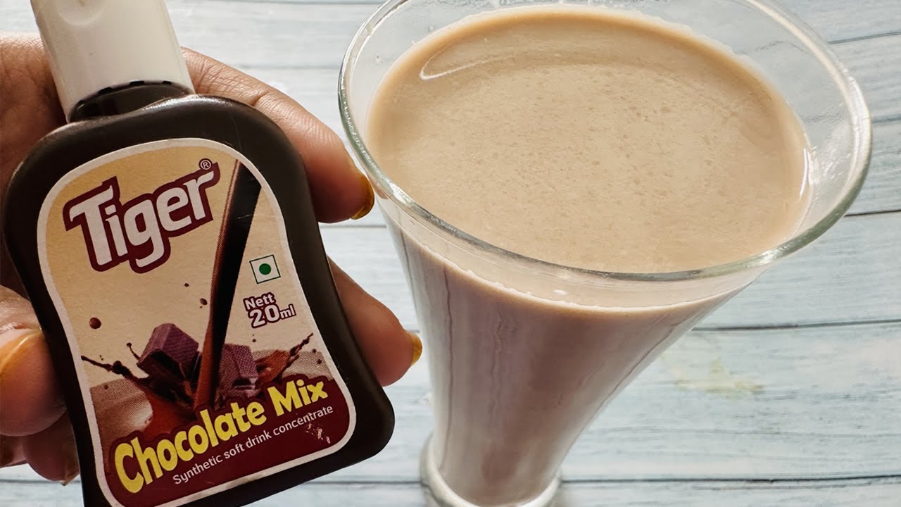 Tiger Chocolate Milkshake Mix 20ml | Instant Chocolate Milkshake Recipe ...
