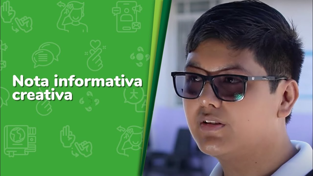 Nota informativa creativa • Lenguajes • 3er. grado | Video detonador ...