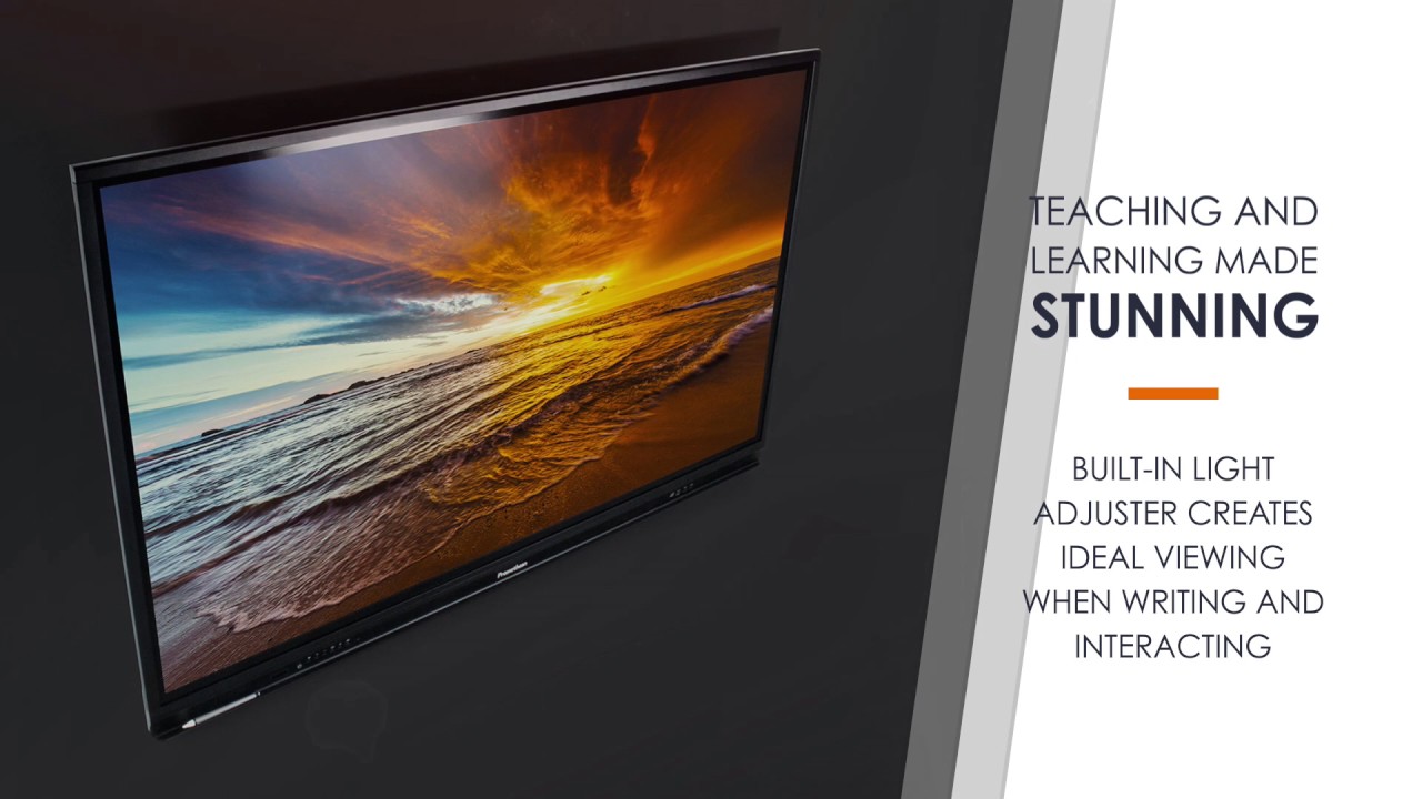 Promethean interaktīvais ekrāns ActivPanel V5 - YouTube