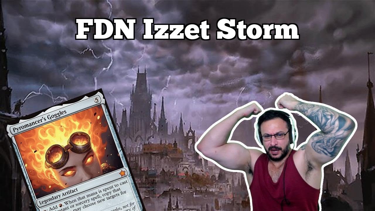 Becoming the STORM GOD | FDN Izzet Storm | Alchemy Bo3 | Mythic Rank | MTG Arena - YouTube