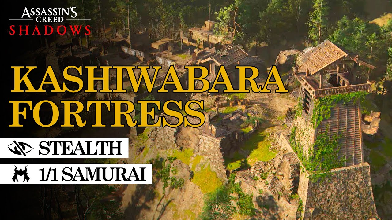 Kashiwabara Fortress stealth walkthrough (Time-Honored Crescent ...