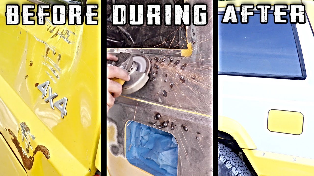 7 Easy Steps To Repair Body Damage - YouTube