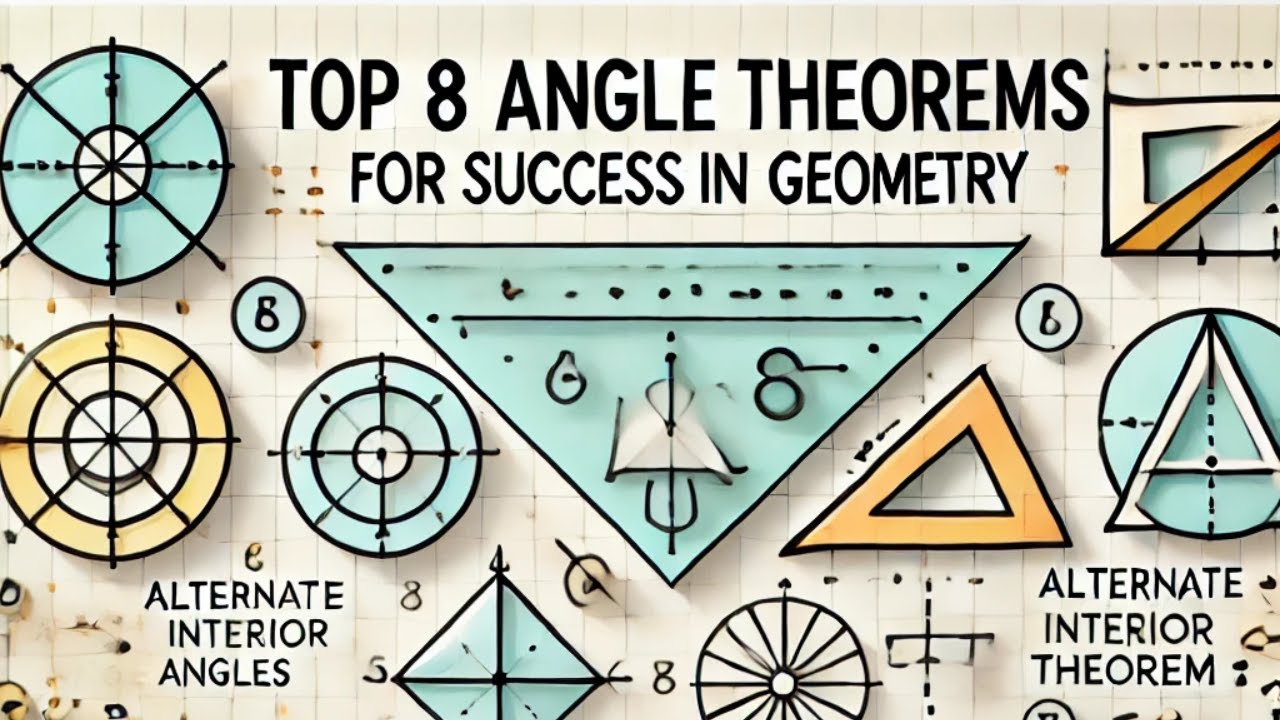 Top 8 Angle Theorems You Must Know for Success in Geometry! - YouTube