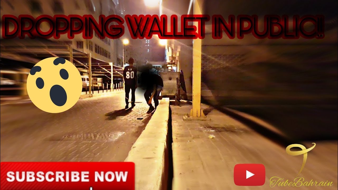 Dropping Wallet In Public | Social Experiment In Bahrain. - YouTube