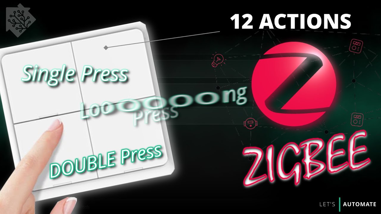 Zigbee 4 Button Scene Switch - any good?! - YouTube