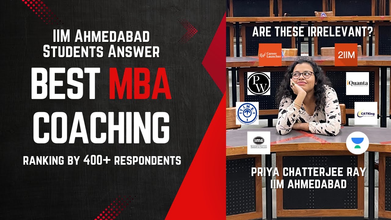 BEST MBA COACHING INSTITUTES | IIM AHMEDABAD STUDENTS RANK TOP 5 MBA ...