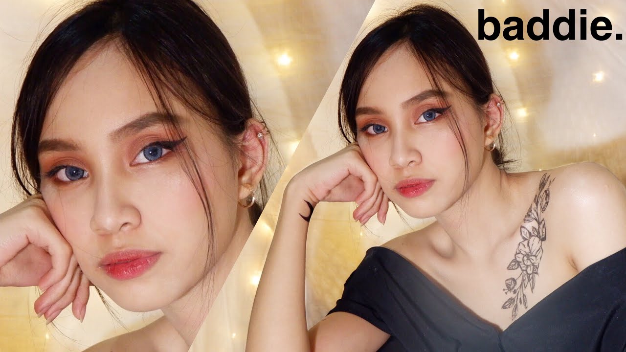 abg baddie makeup 🥀 - YouTube