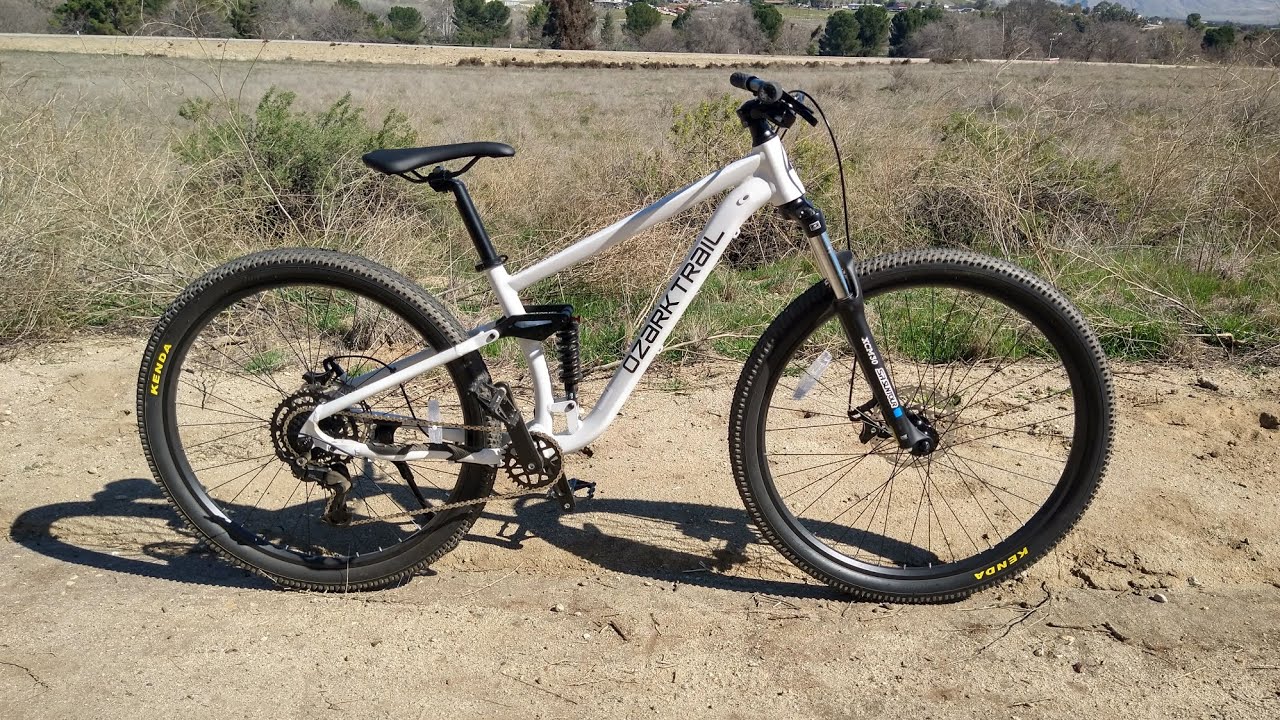 Ozark Trail FS.2 Slalom Full Suspension Mountain Bike - YouTube