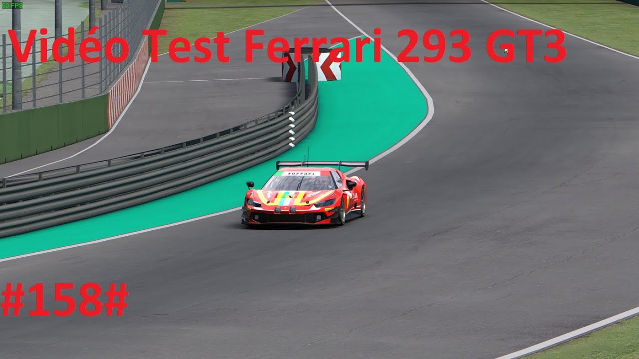 Vidéo Test #158 Ferrari 293 GT3 - YouTube
